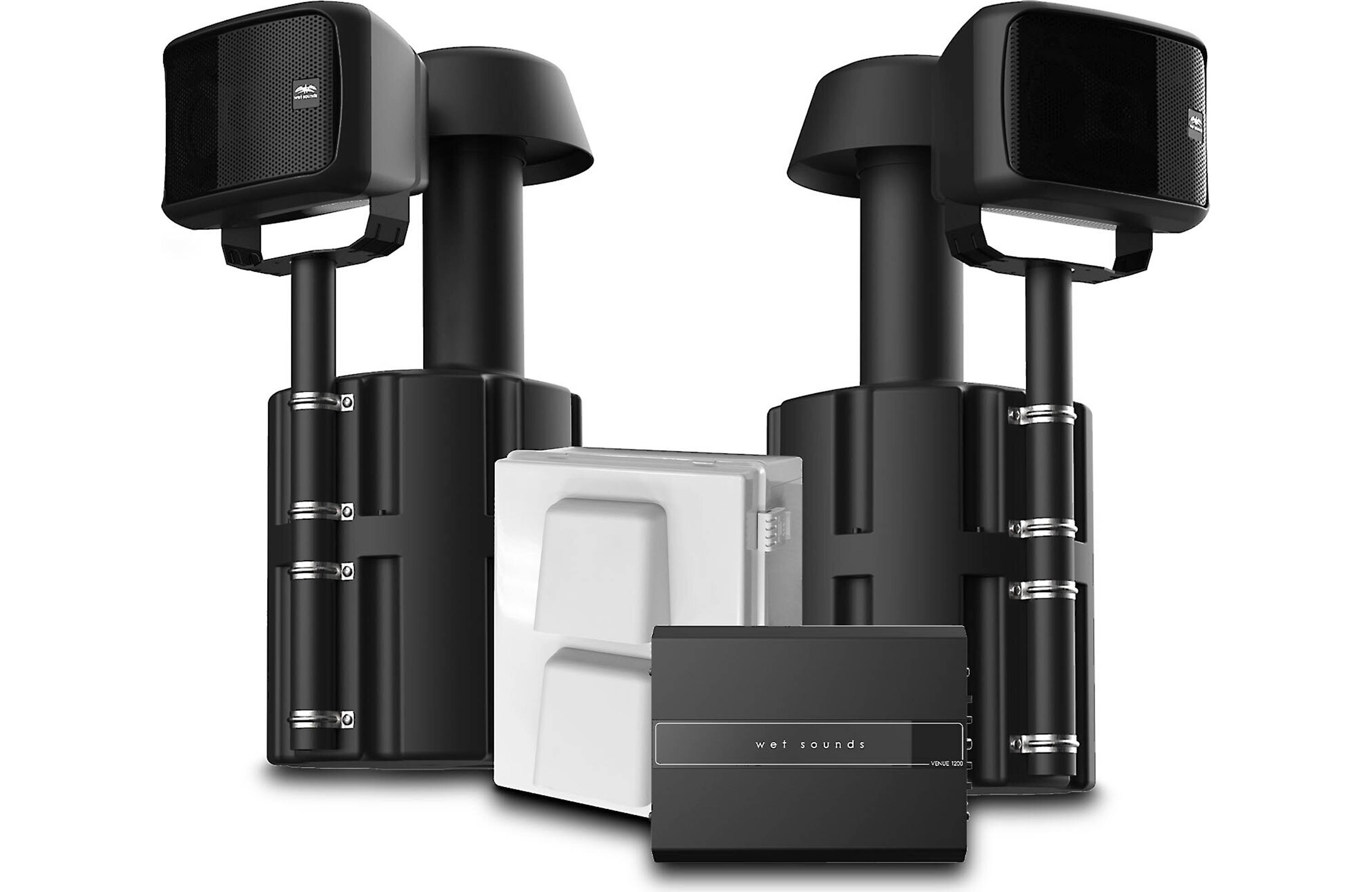 Wet Sounds Venue Series LS Pro Package Weather-resistant amplifier with ...