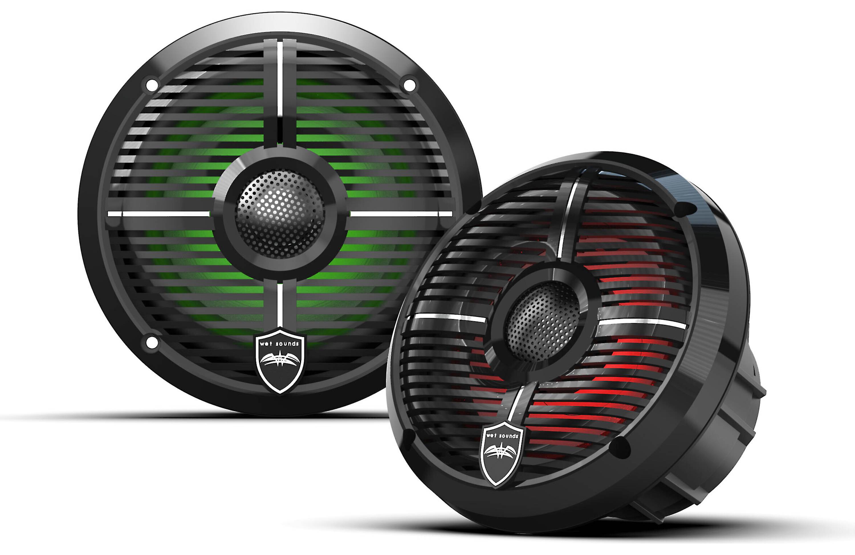 Wet Sounds REVO 6 XW-B V3 REVO Series 6-1/2" 2-way marine speakers with ...