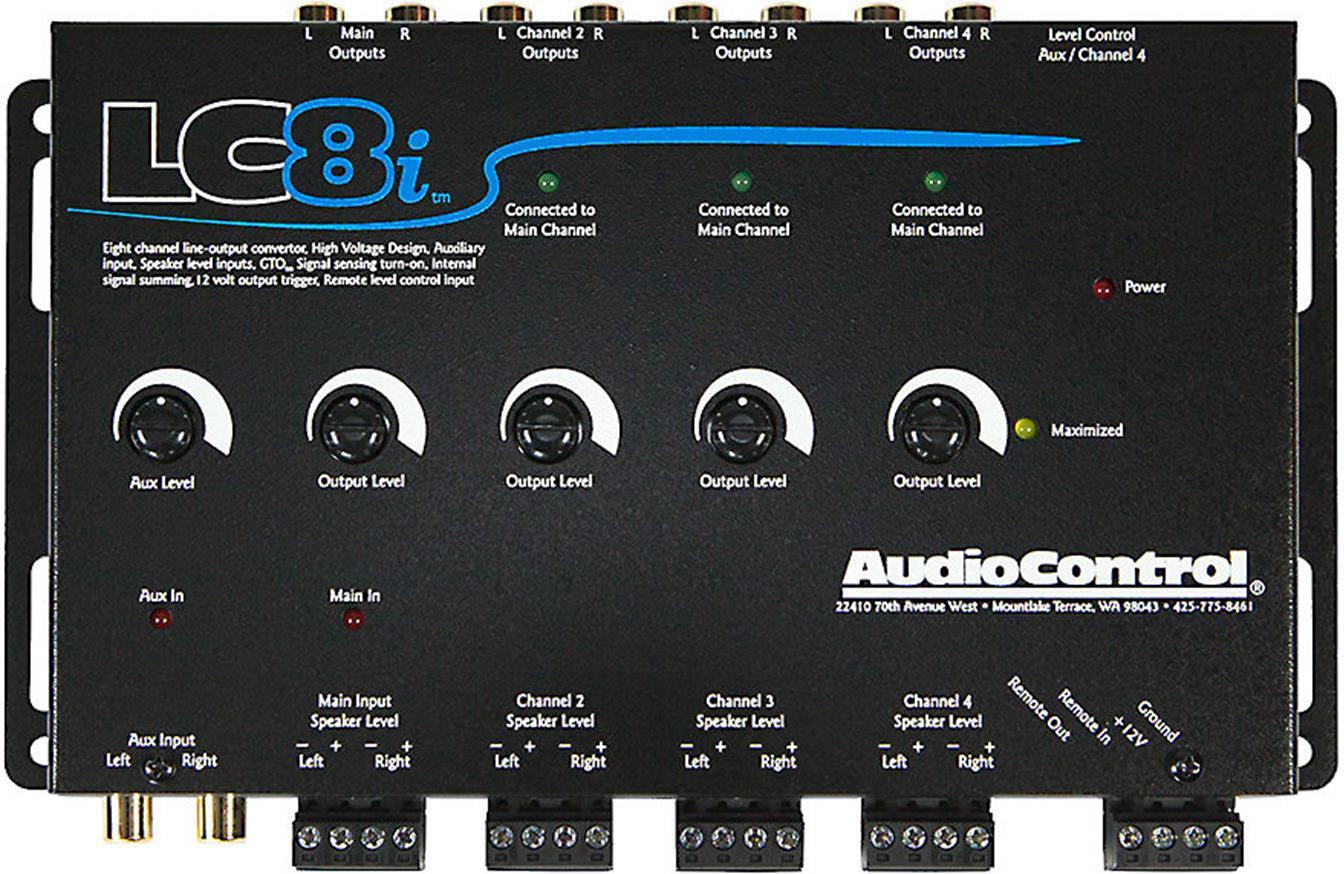 Audio Control LC8i Eight Channel Converter/Aux Input | Competition ...
