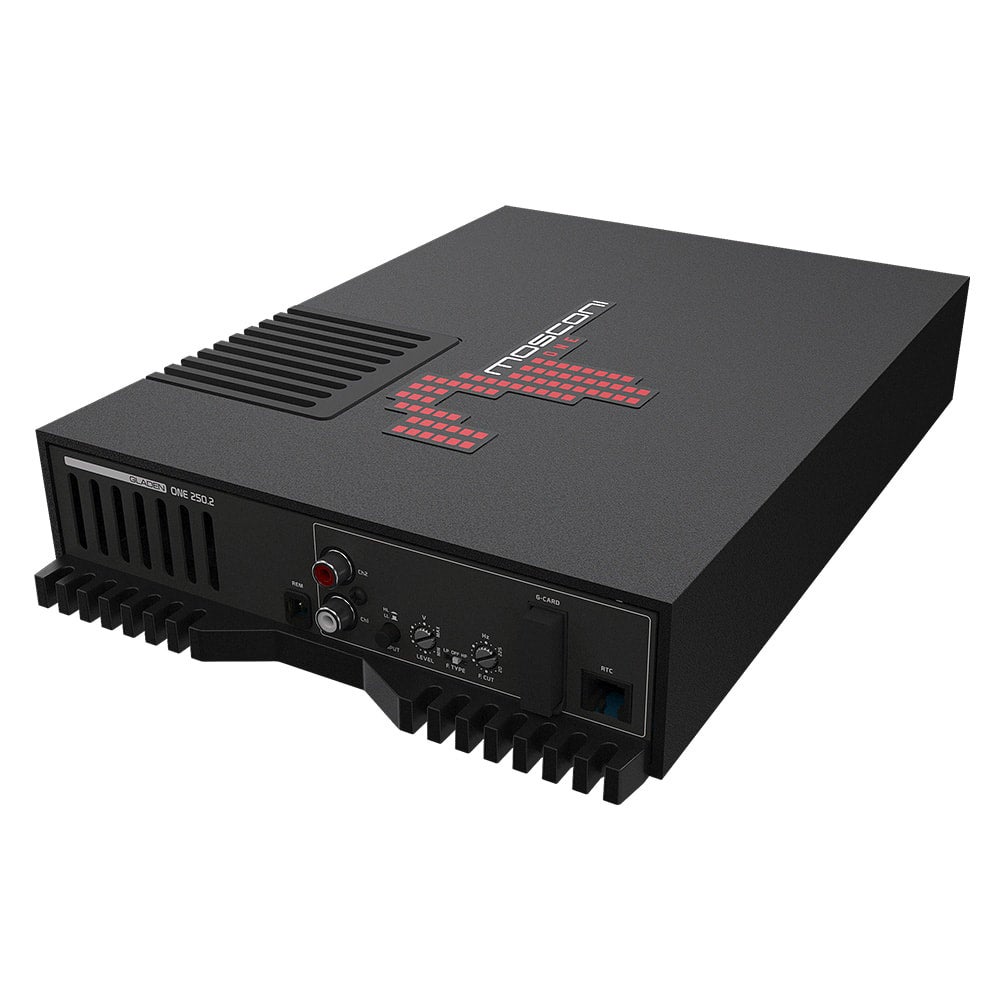 Mosconi ONE 250.2 2-Channel 2 x 280W One Line Series Class AB Amplifier ...