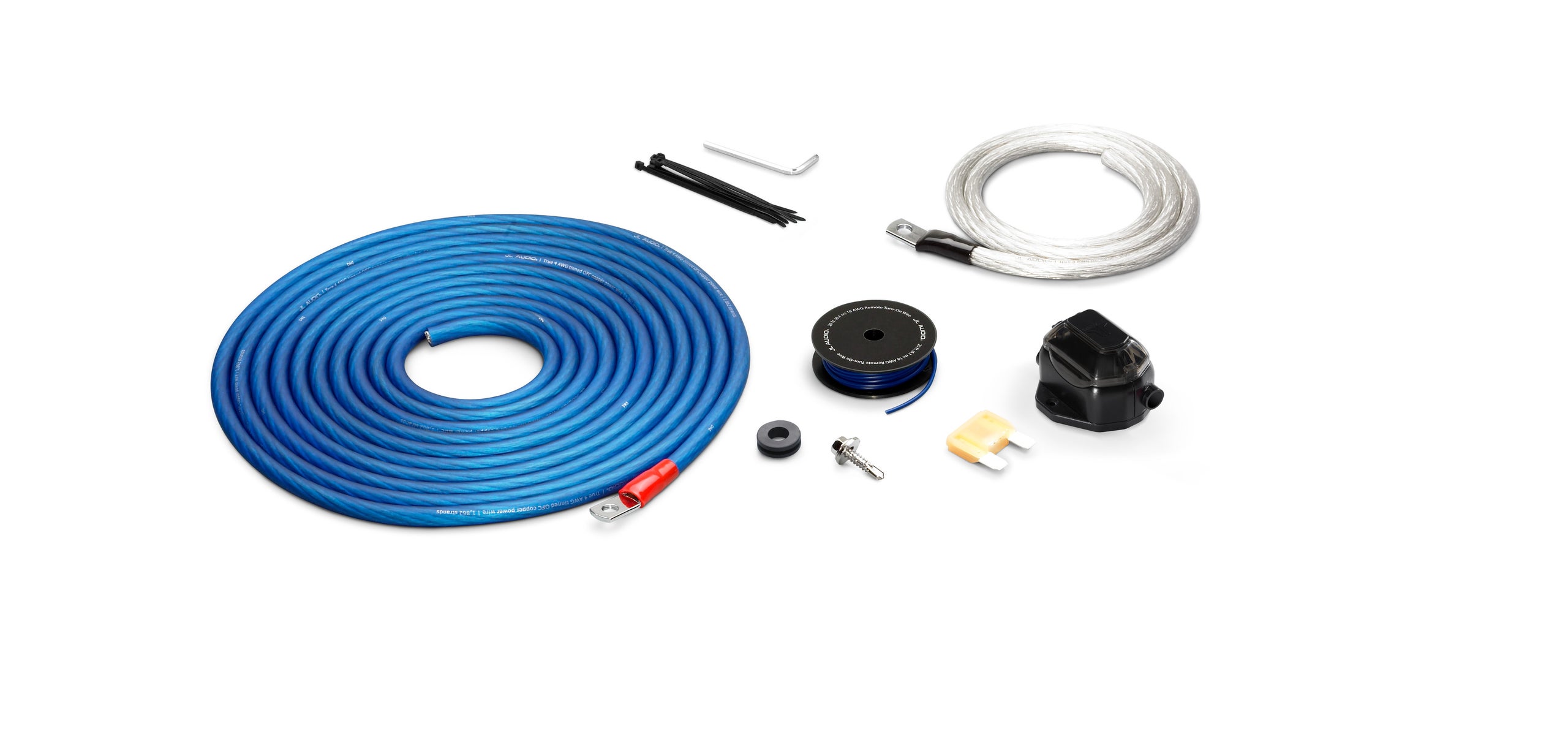 JL Audio XD-PCS4-1B Premium 4 AWG 12-Volt Power Connection System for ...