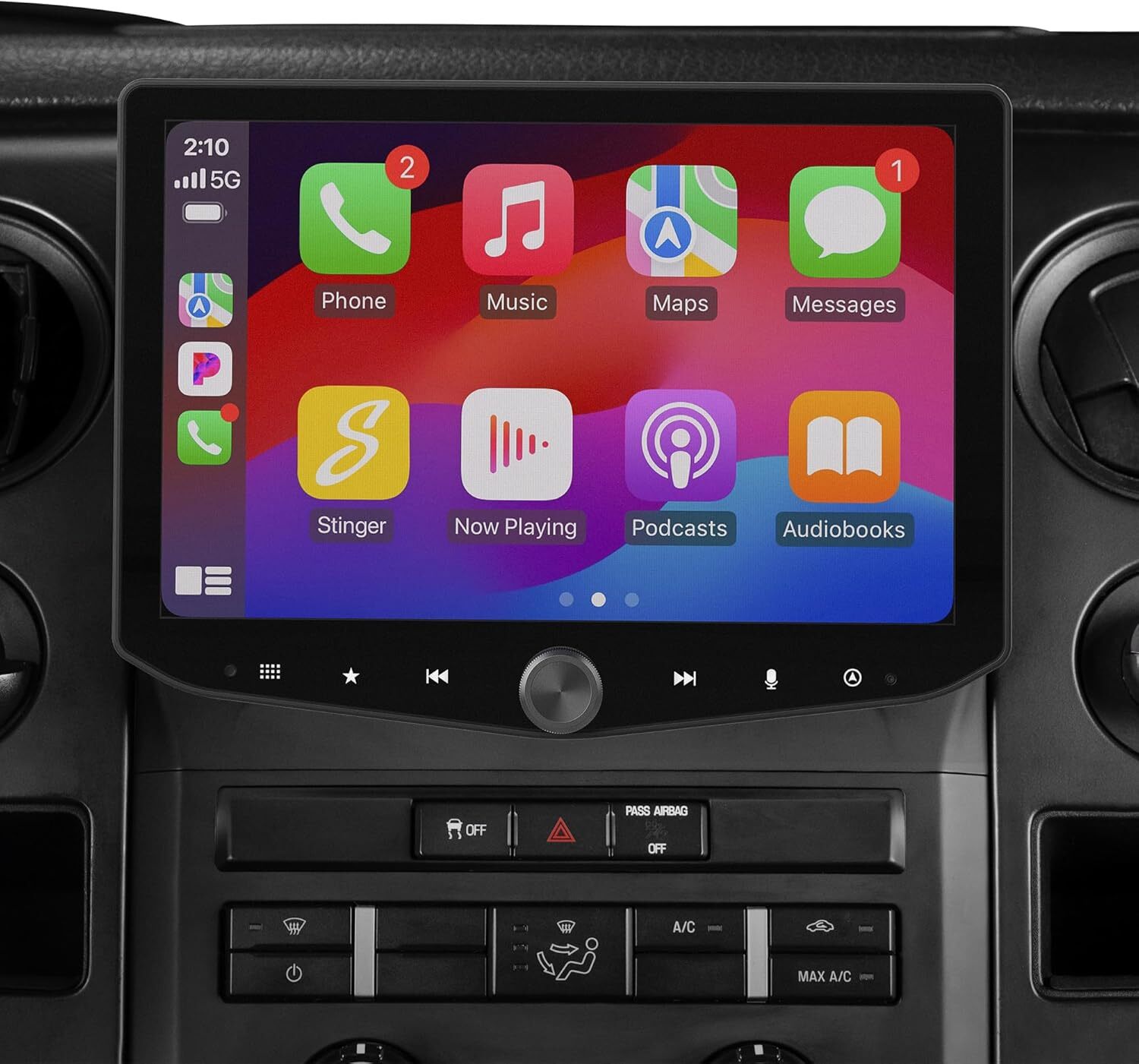Stinger HEIGH10 Ford F-150 (2009-2014) 10" Plug-and-Play Radio Kit ...